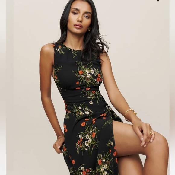Reformation | Dresses | Reformation Ledger Dress In Robyn New | Poshmark